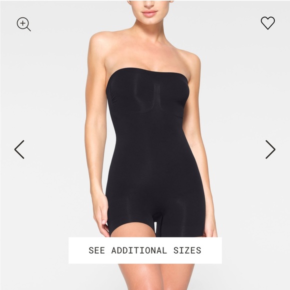 SKIMS | Intimates & Sleepwear | Skims Seamless Sculpt Strapless Shortie ...